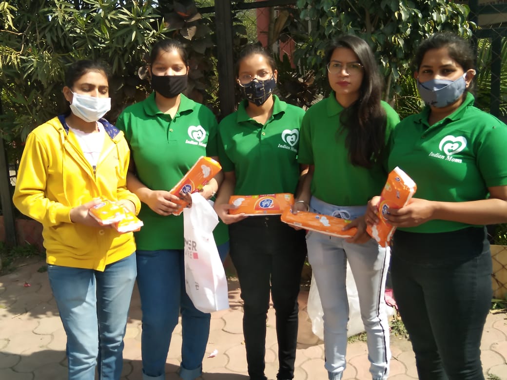 Indian Moms NGO- Donate Sanitary Pads